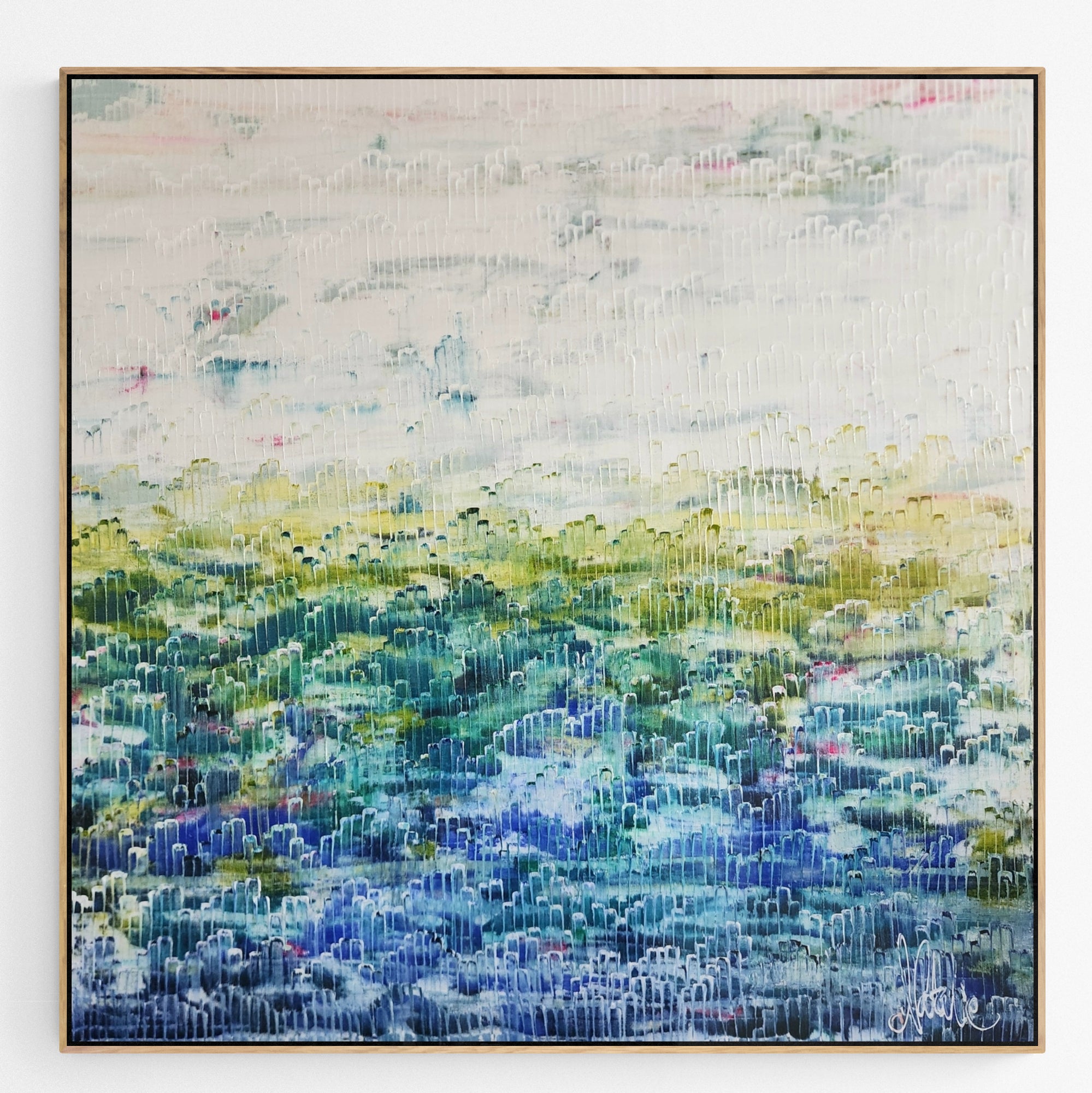 YOU KNOW HOW TO CALM ME DOWN | 122x122cm